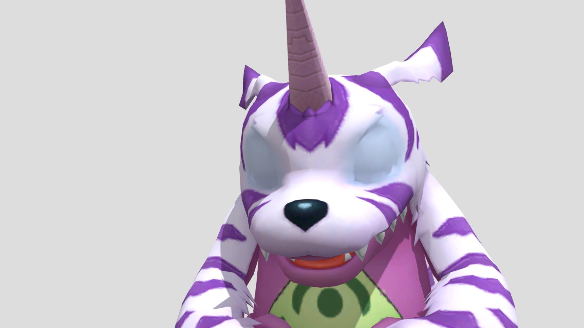 Psychemon the Other Gabumon - Download Free 3D model by ...