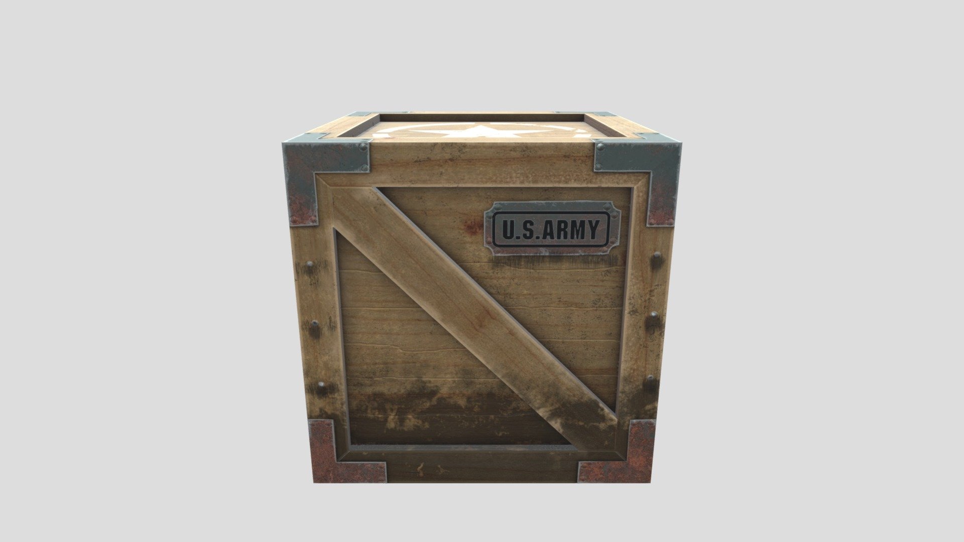 US Army box - Download Free 3D model by NemesisD [51168b3] - Sketchfab