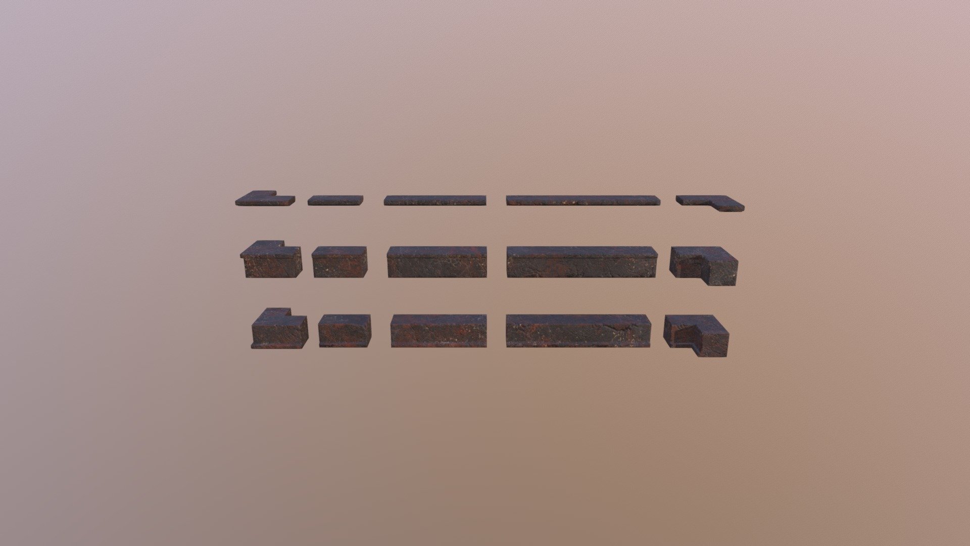 Ancient Stone Trim - 3D model by SmallpolyArt [51186c5] - Sketchfab