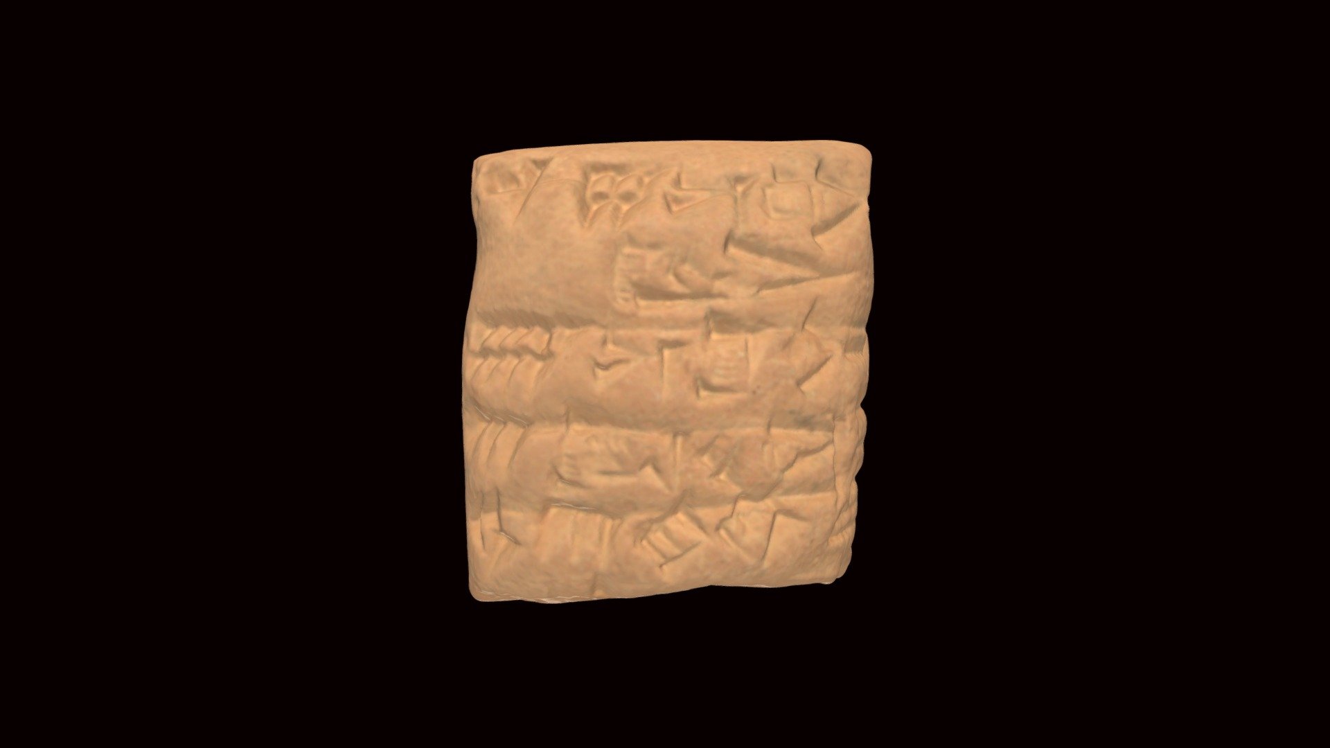 Cuneiform Tablet HMANE1899.2.274 - 3D model by Harvard Museum of the ...