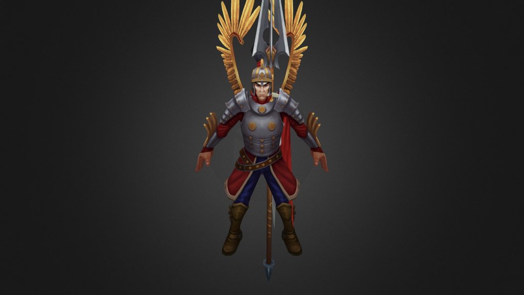 LOL Xin Zhao - A 3D model collection by Catshby - Sketchfab