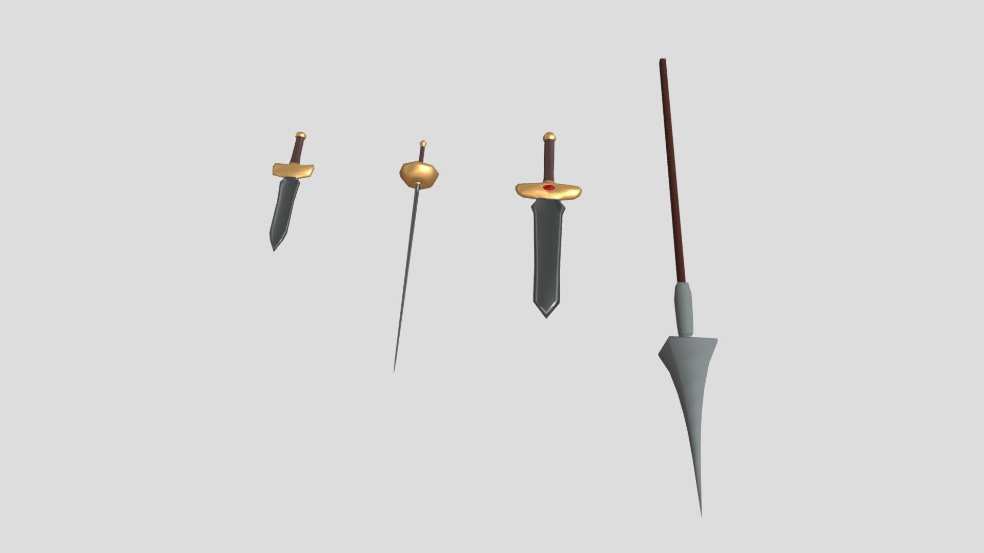 Weaponary - 3D model by Fernando Lycan (@LycanFernando) [511ab70 ...