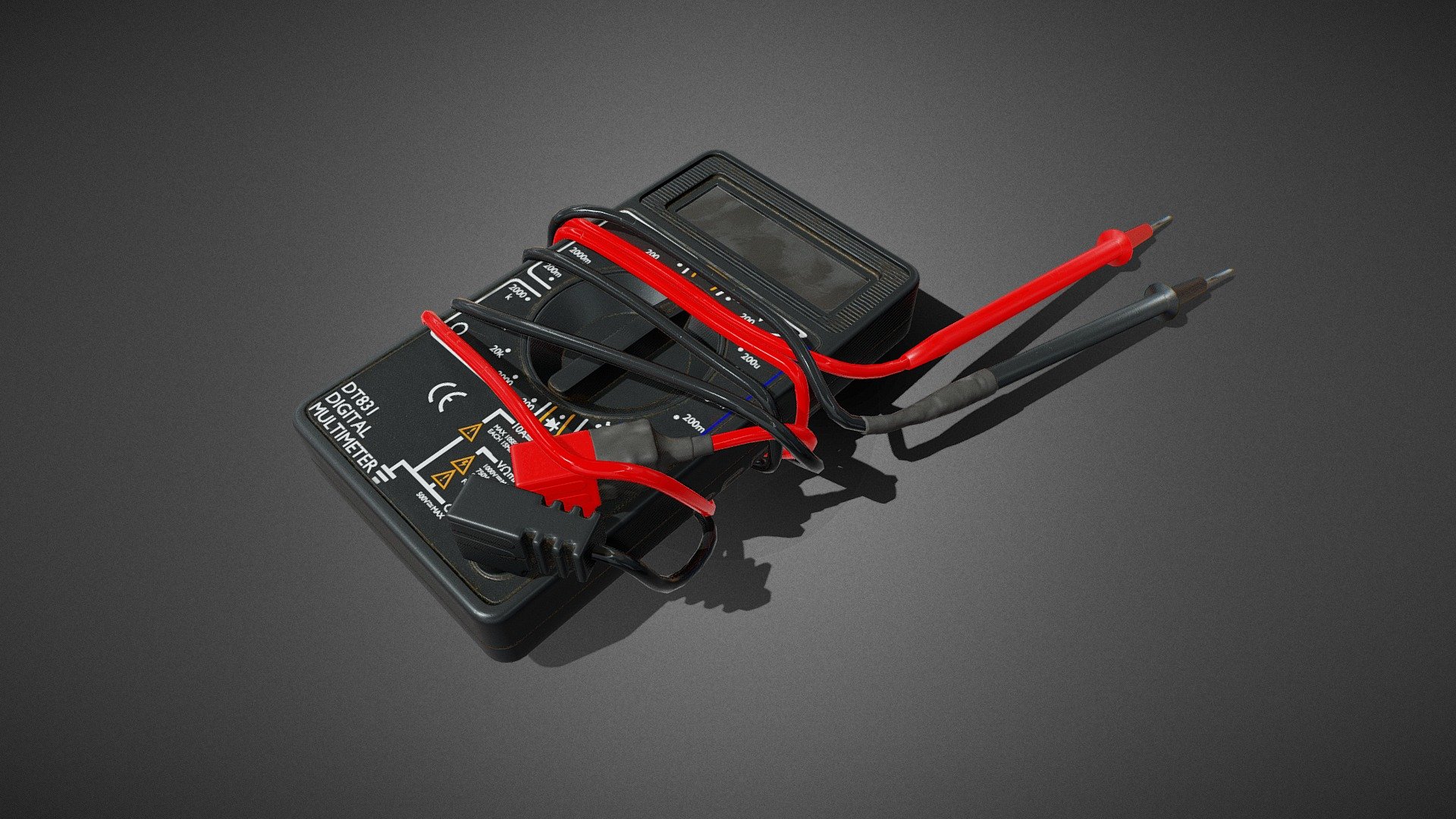 Multimeter - Download Free 3D model by holgcool [511c0a0] - Sketchfab