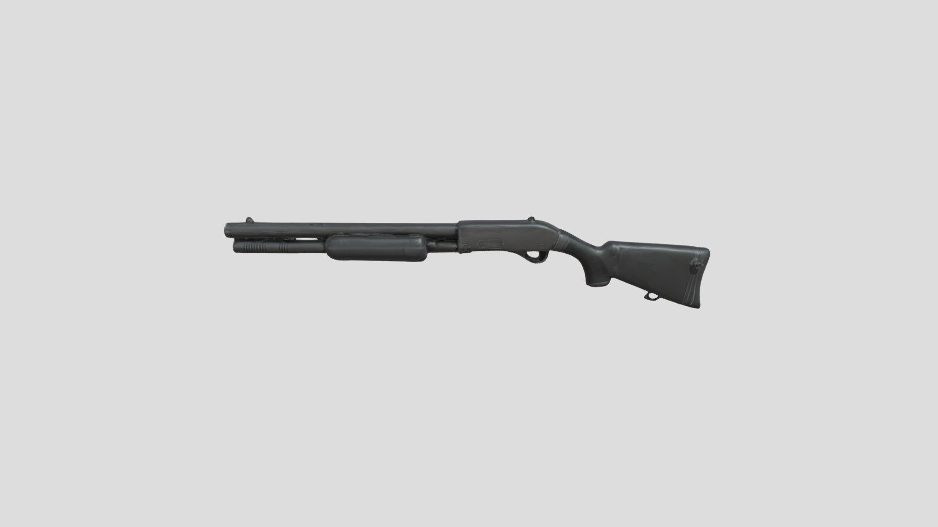 double barrel shotgun - 3D model by Cameron Jones (@jq12354) [511c50a ...