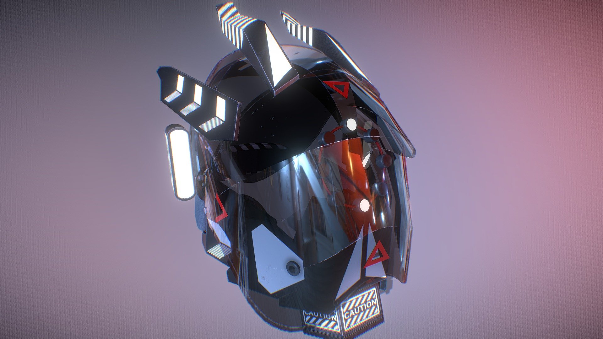 Animated Cyber Mask - Buy Royalty Free 3D model by Xplico [511c7ab ...