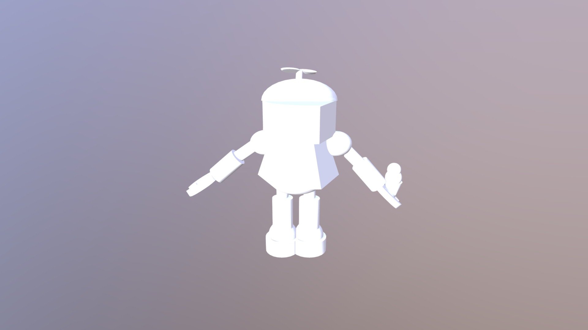 Robot Pro - 3D model by carmelacaballero [511d1d2] - Sketchfab