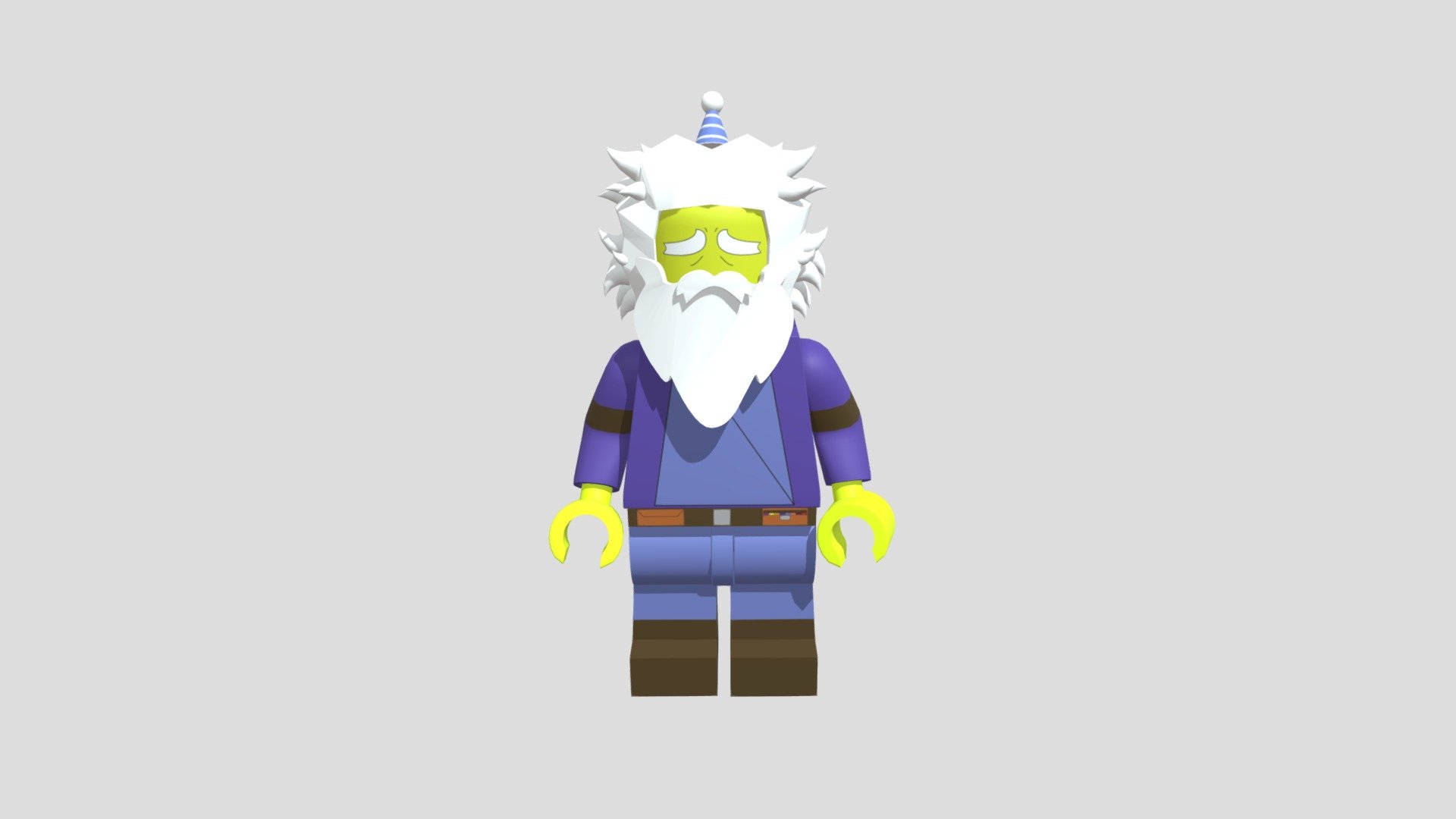 Lego Wizard Model - 3D model by Eliott Barton (@BingotheDingo) [511dfb9 ...