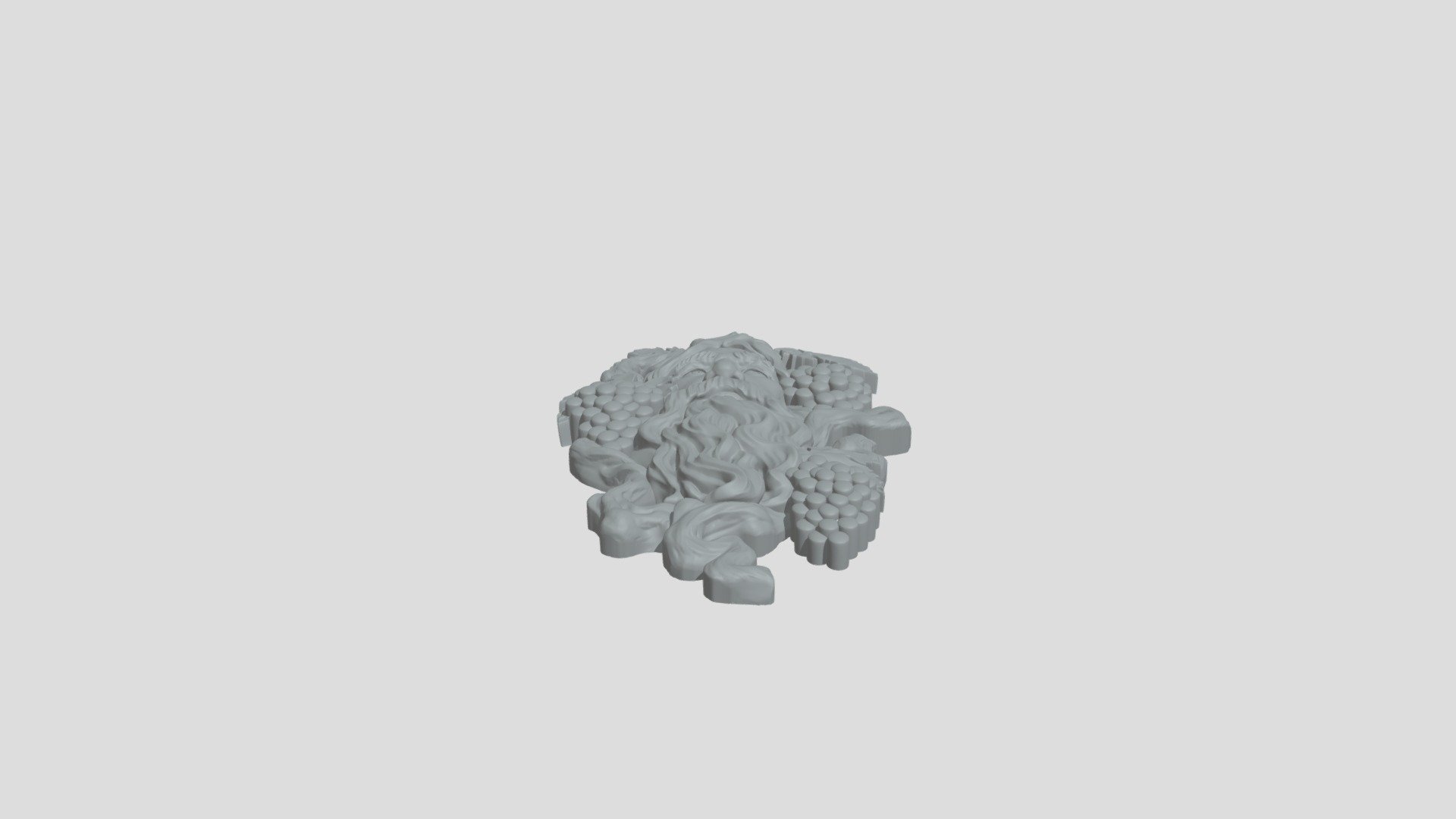 Green Man Wall 3D Panel Design - 3D model by Optus Interiors ...