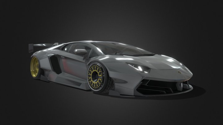 Lamborghini-aventador 3D models - Sketchfab
