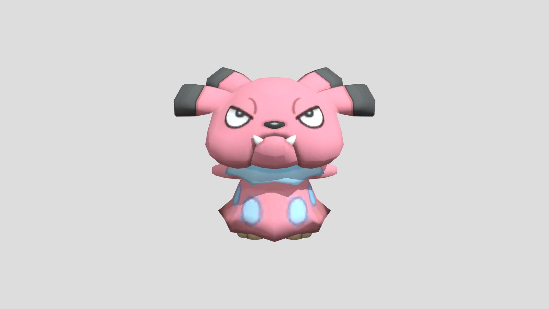Snubbull - Download Free 3D model by nguyenlouis32 [51213d9] - Sketchfab