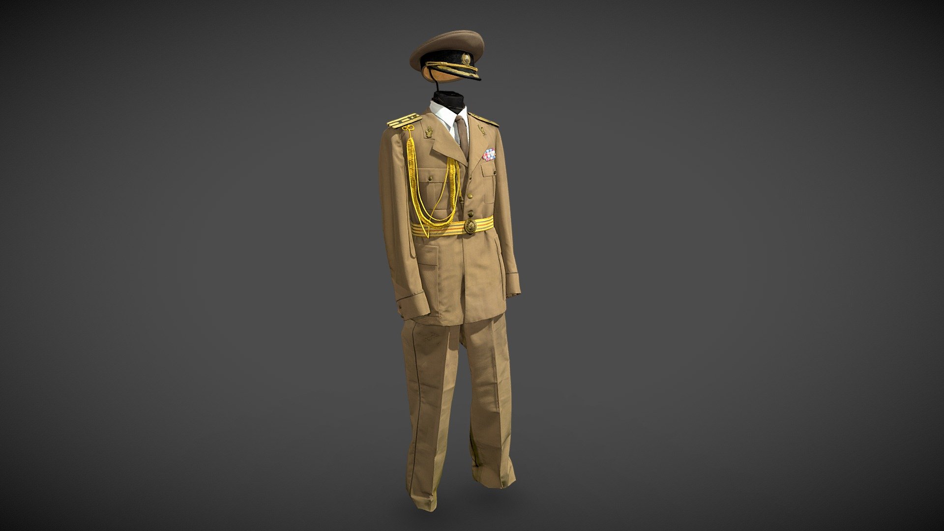 Model Military Uniform #2 - 3D model by Archive RO_BG (@goshes ...