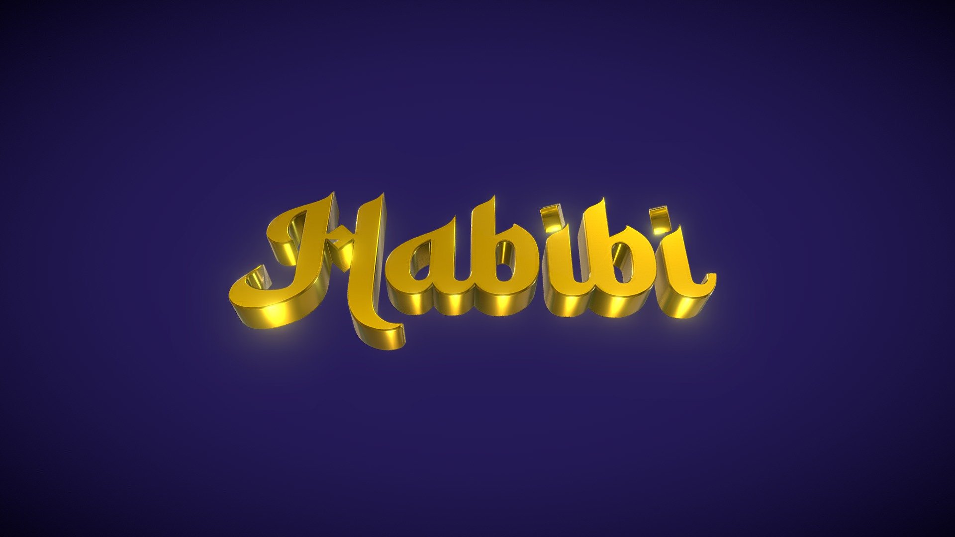 Habibi - Download Free 3D model by tkkjee [5122065] - Sketchfab