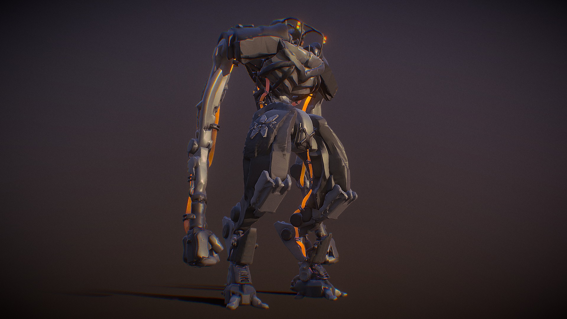 Warm Up Mech - Street Runner - 3D model by William Domeyer ...