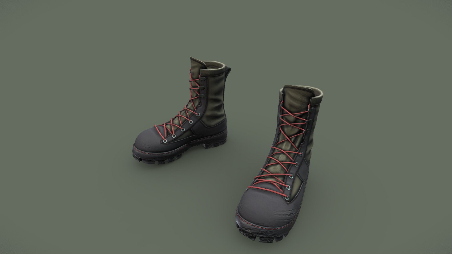 Military Combat Boots - Buy Royalty Free 3D model by 3dia [51223da ...