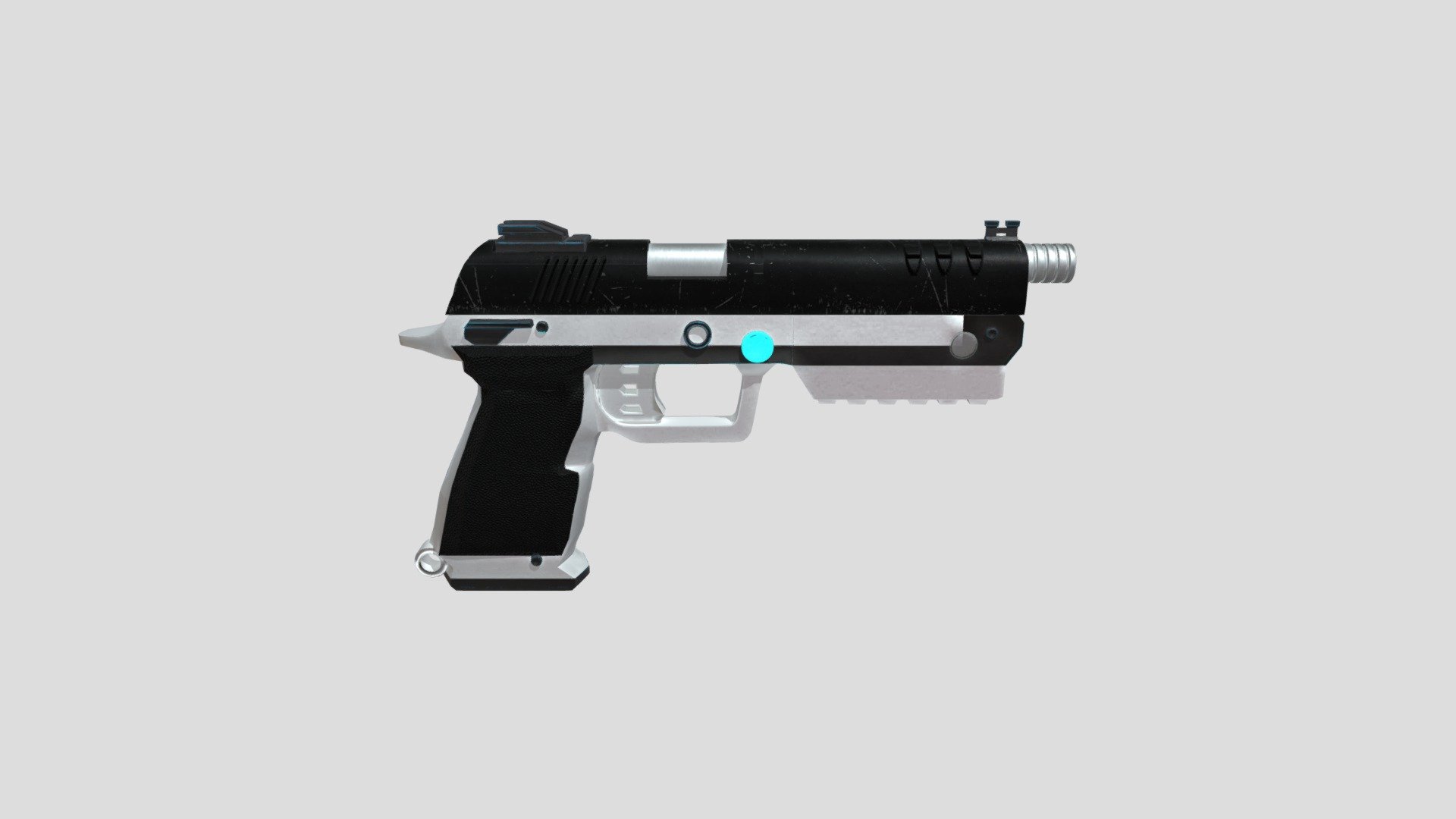 Gun B2R3 - 3D model by Andres Torres (@linelovesletters) [51235af ...