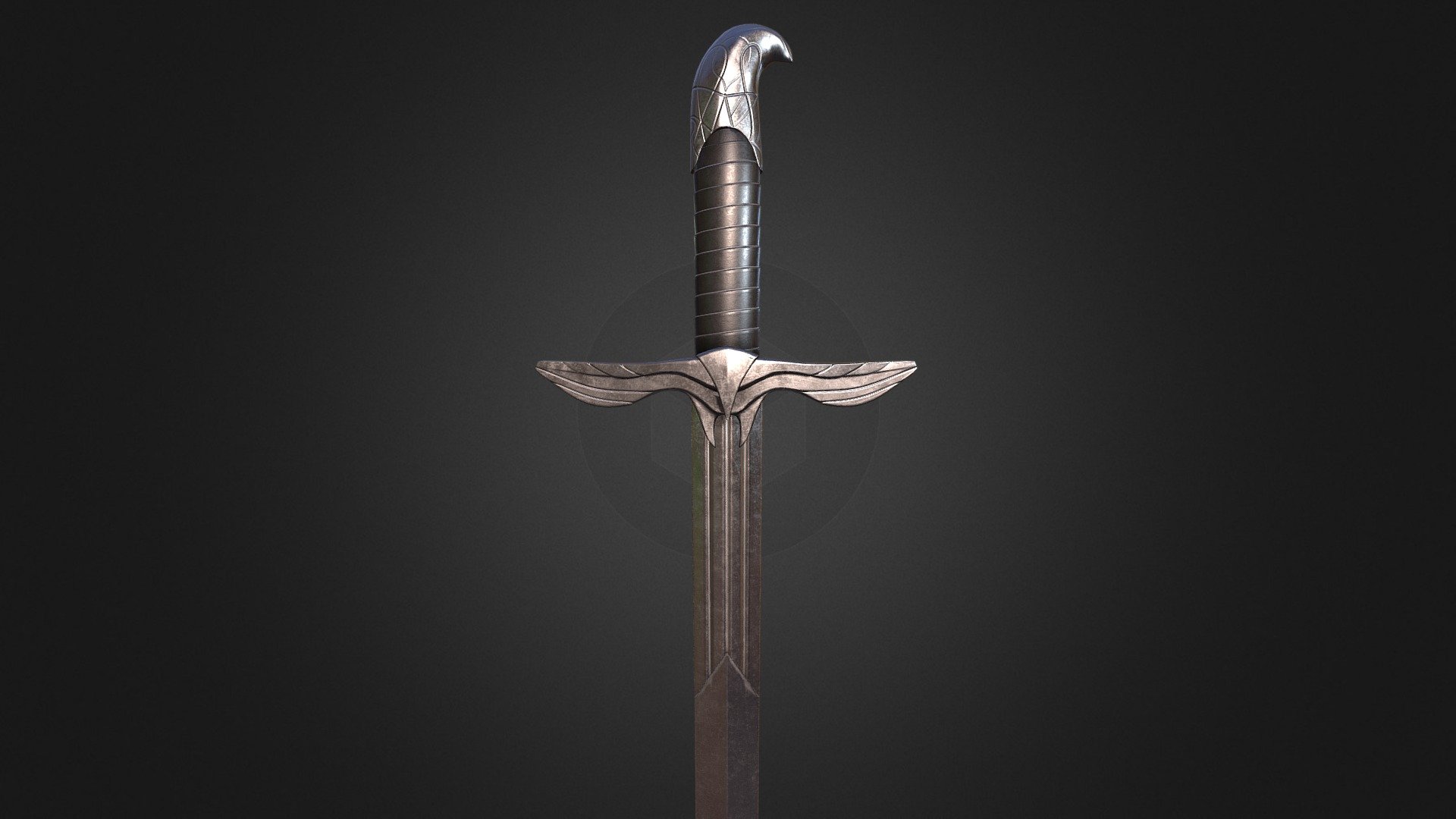 The Sword of Altair (game ready version) - 3D model by M3F1ST0 [5125e6b ...