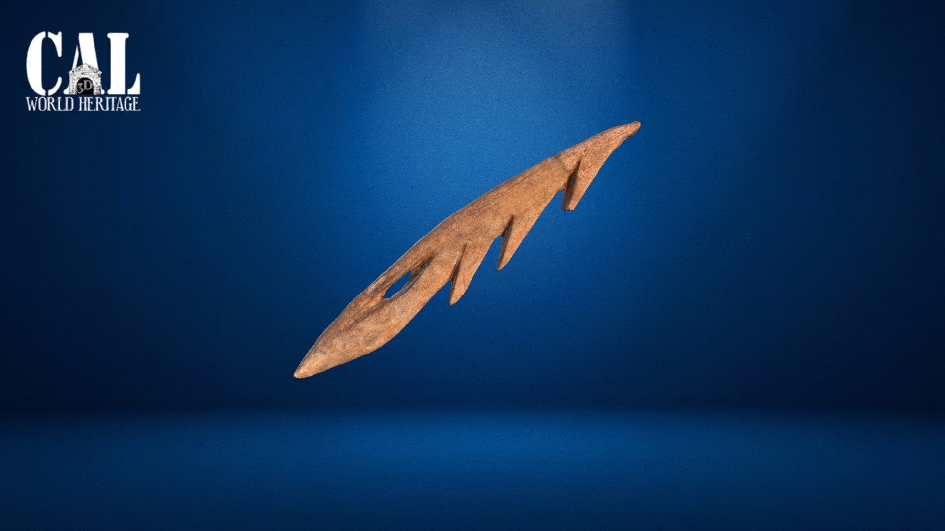 Arpón aziliense - Cueva de Llonín - 3D model by luiscoya [5127e39 ...