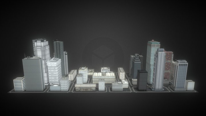 Largecity 3D models - Sketchfab