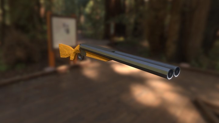 Doublebarrelshotgun 3D models - Sketchfab