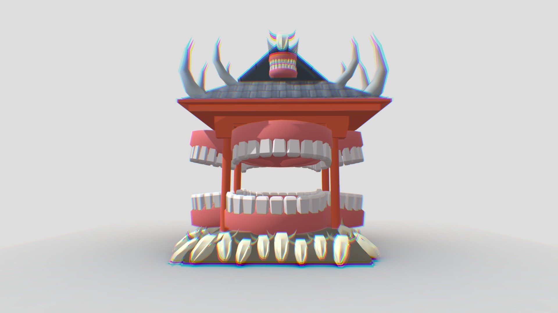 Malevolent shrine - Download Free 3D model by Tritec creation ...