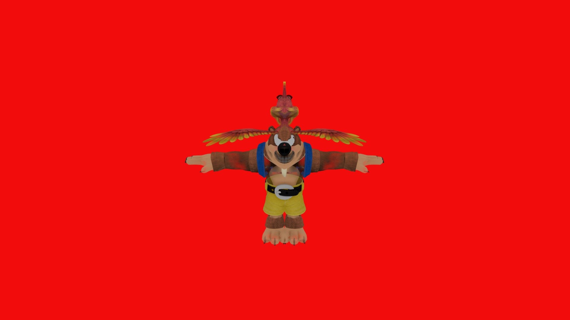 Banjo & Kazooie - 3D model by konradkaminski8888 [512c416] - Sketchfab