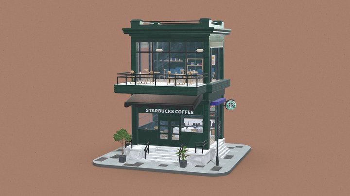 Starbucks 3D models - Sketchfab