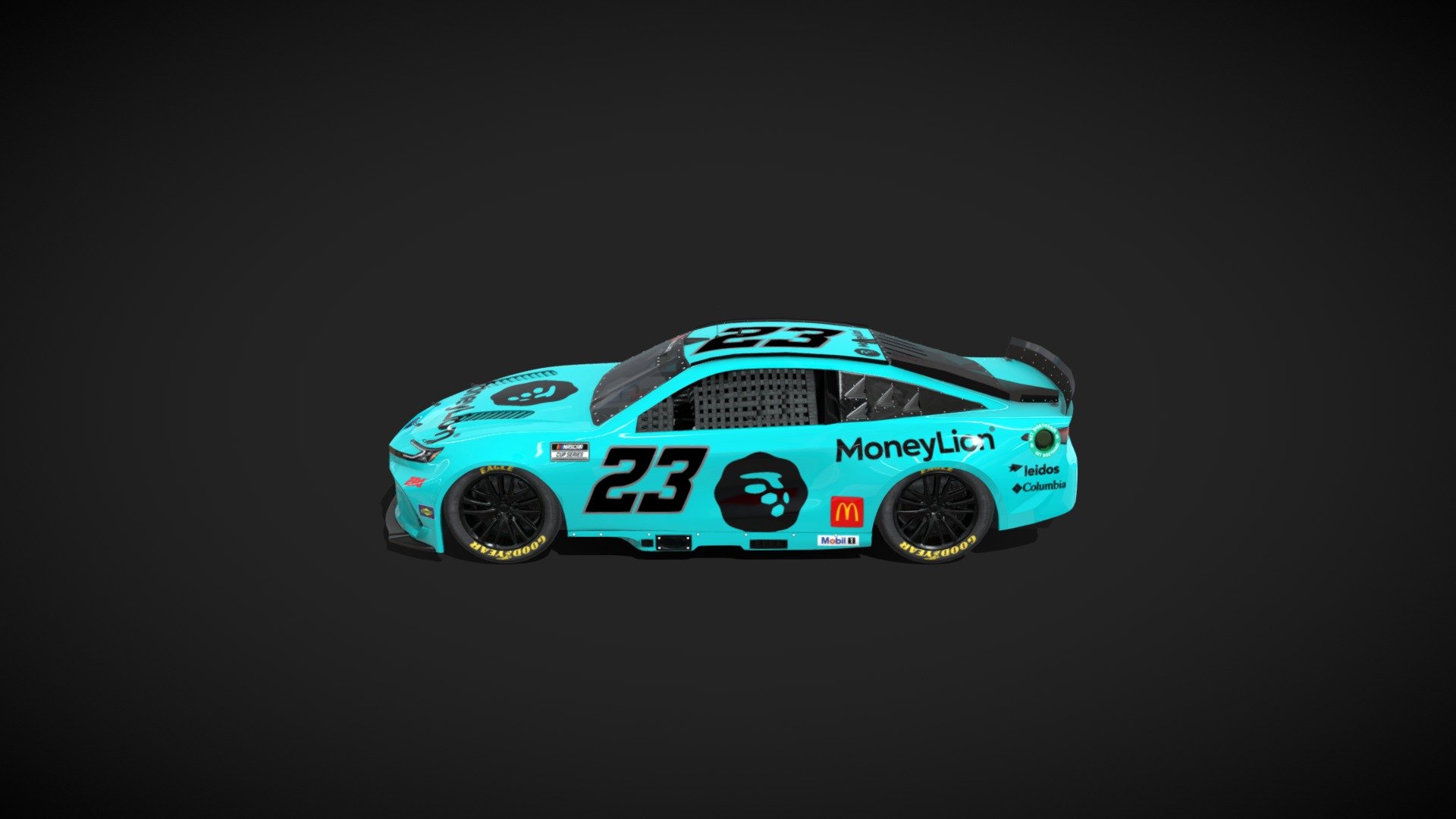 NASCAR Toyota Camry XSE 23XI Race Car Model - 3D model by Augmented ...