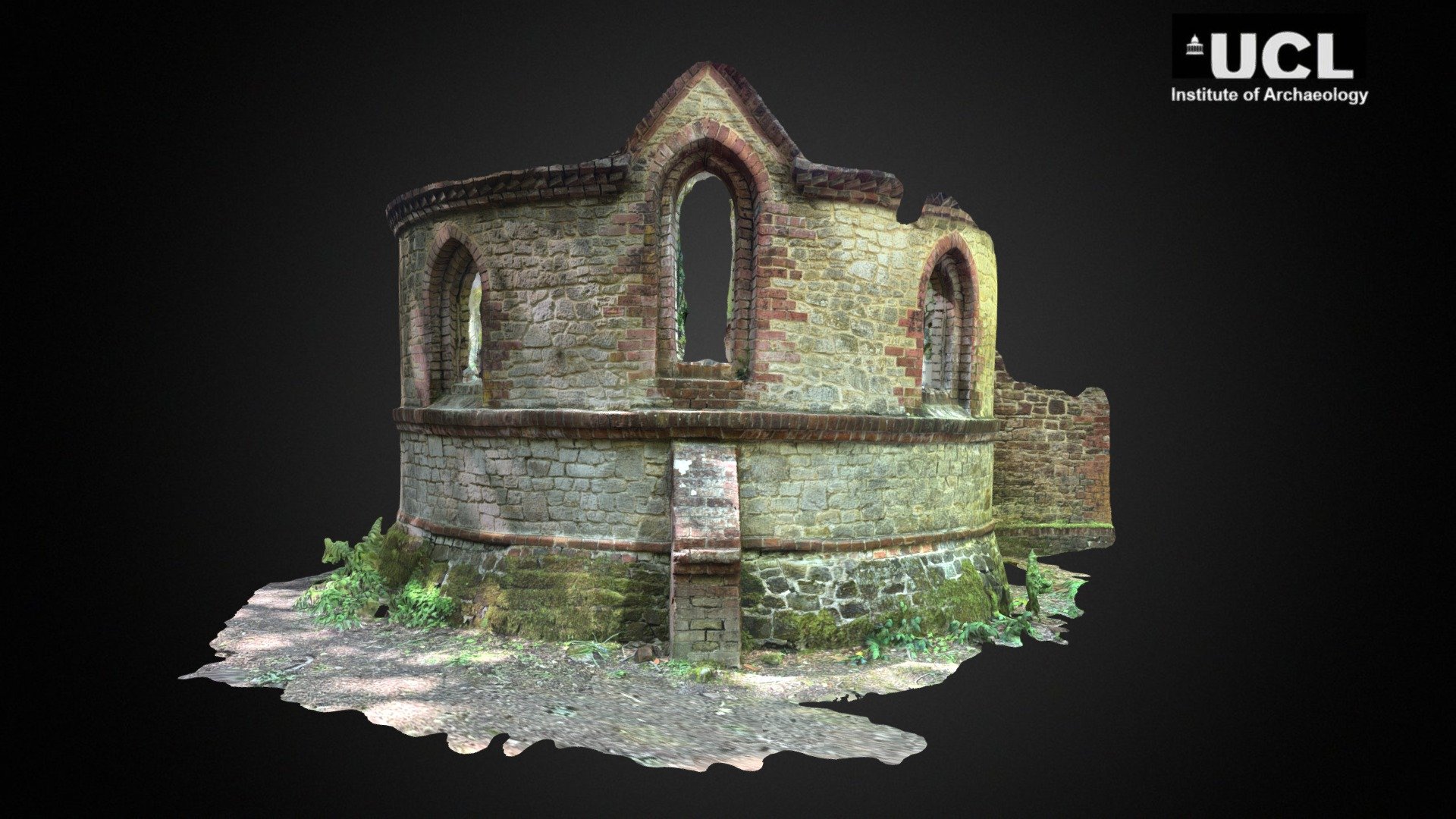 Bedham - abandoned church, West Sussex - 3D model by UCL Institute of ...