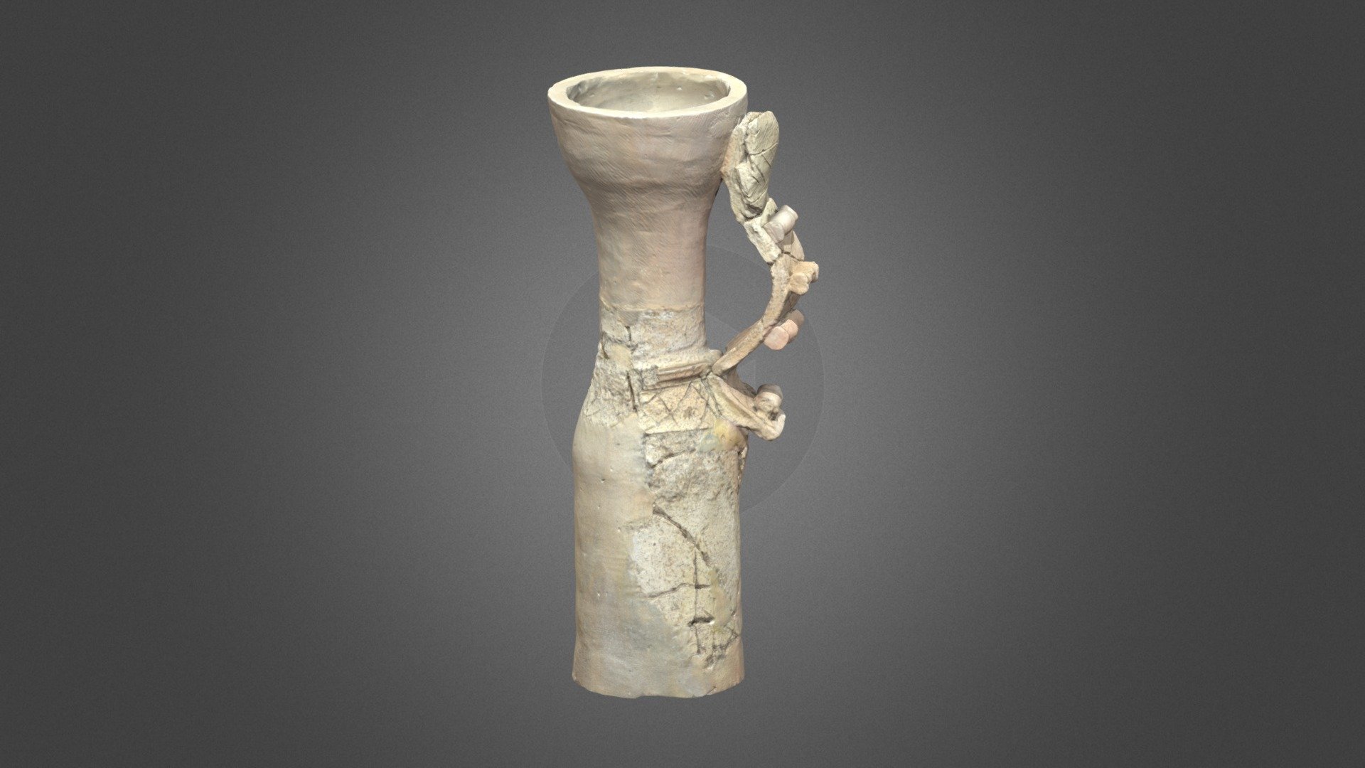 太刀形埴輪1 Tachi sword-shaped haniwa - 3D model by OTEMAE UNIVERSITY ...