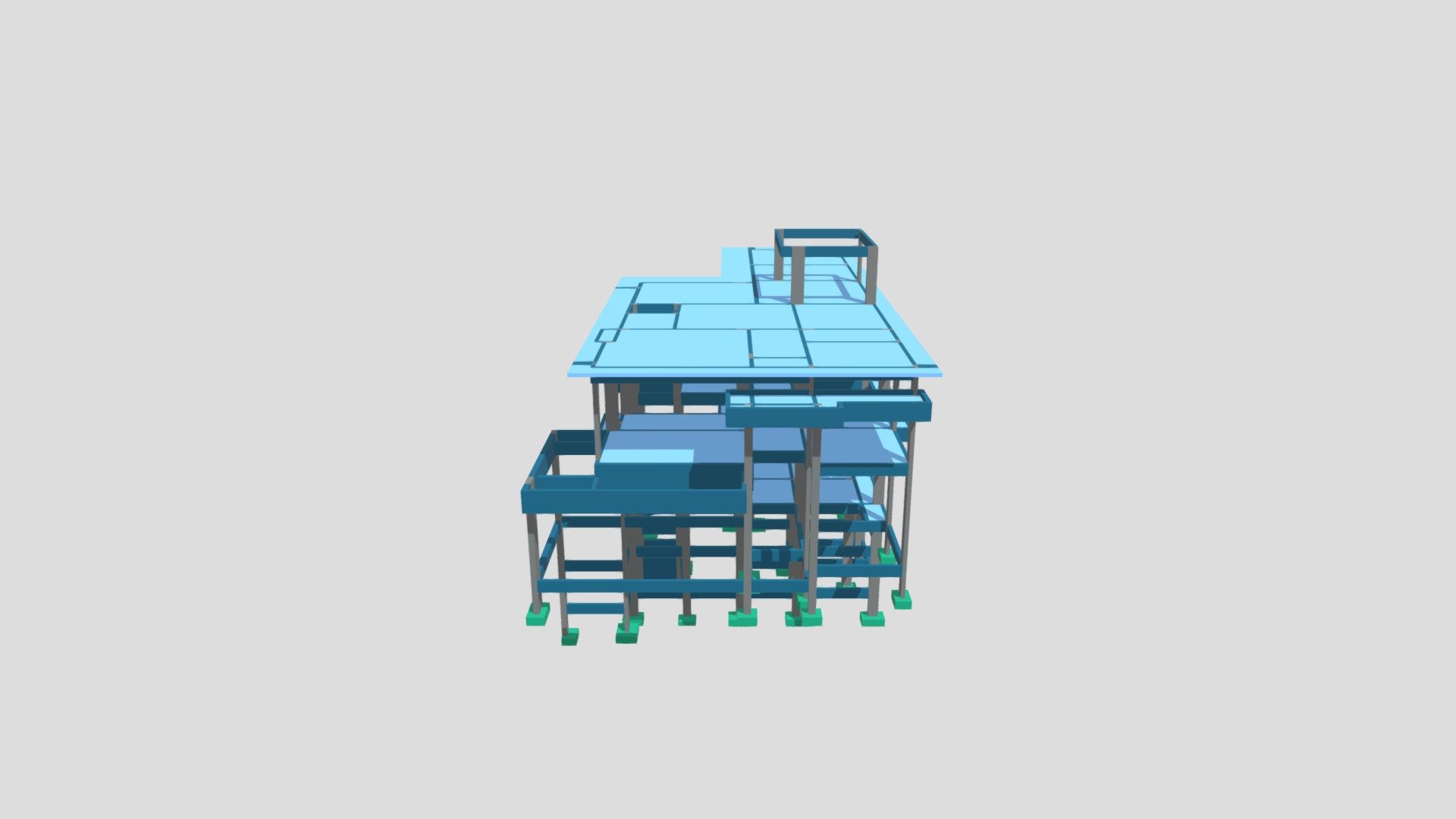 Projeto Estrutural Gilliam - 3D model by rogeriozanol [513087f] - Sketchfab