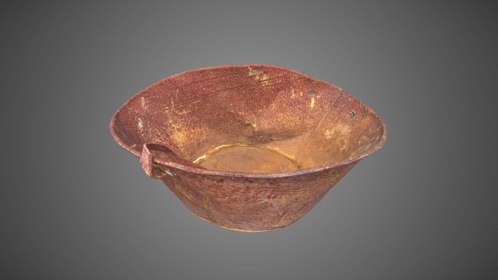 Таз самодельный • Hand-made Basin - 3D model by SIEC_Memorial [5132bff ...