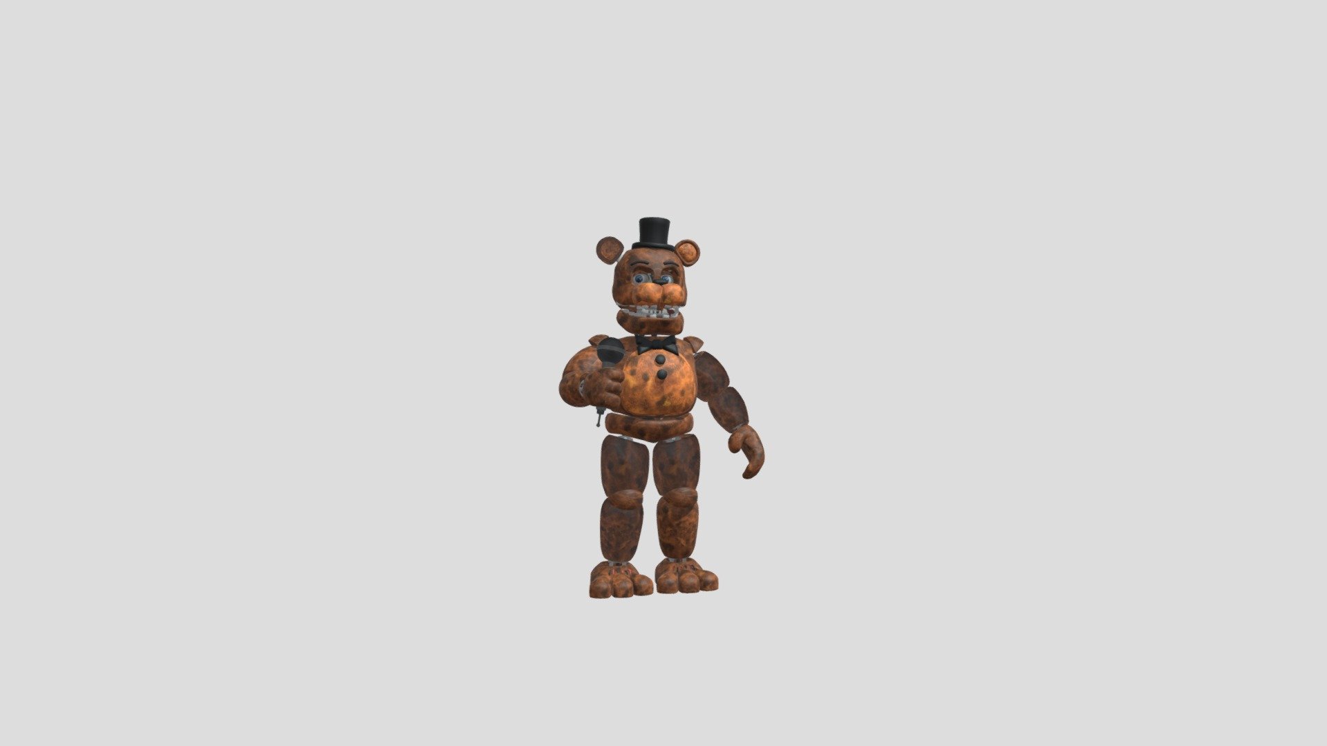Unwithered Freddy Fazbear - Download Free 3D model by dwall8611 ...