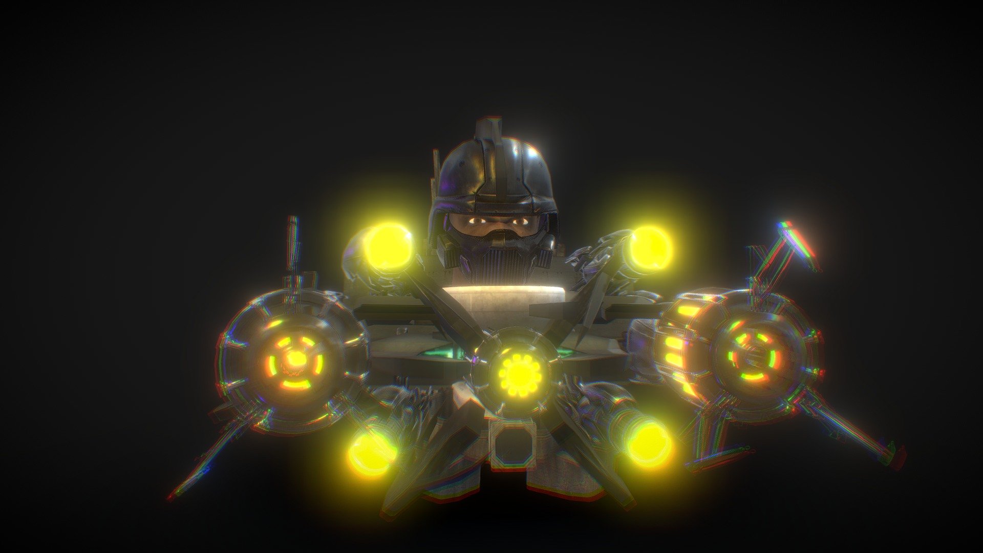 Astro Destructor - 3D model by wing2 (@Wing12_) [513593e] - Sketchfab