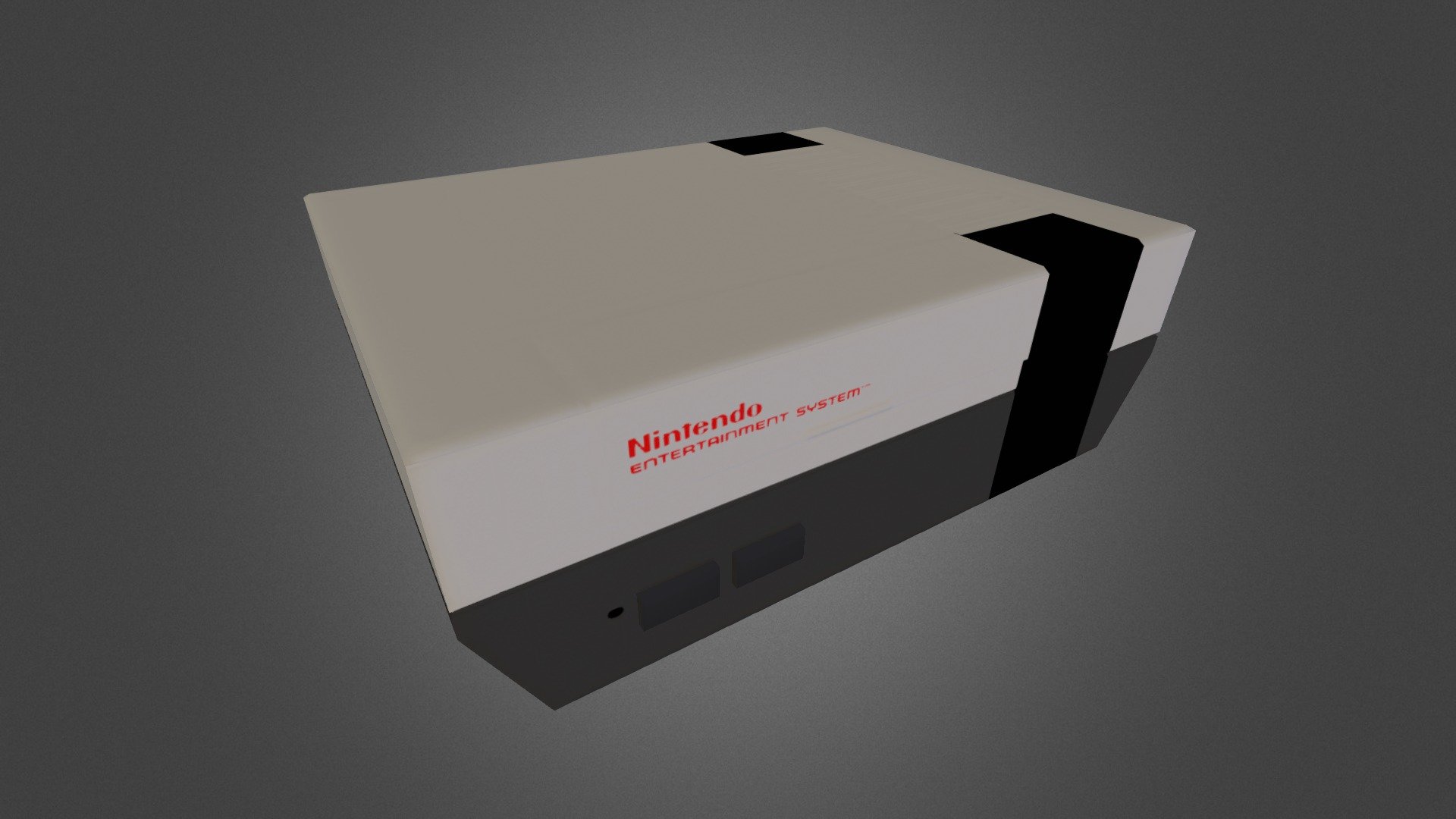 Nintendo Entertainment System - 3D model by fire95 [5137dad] - Sketchfab