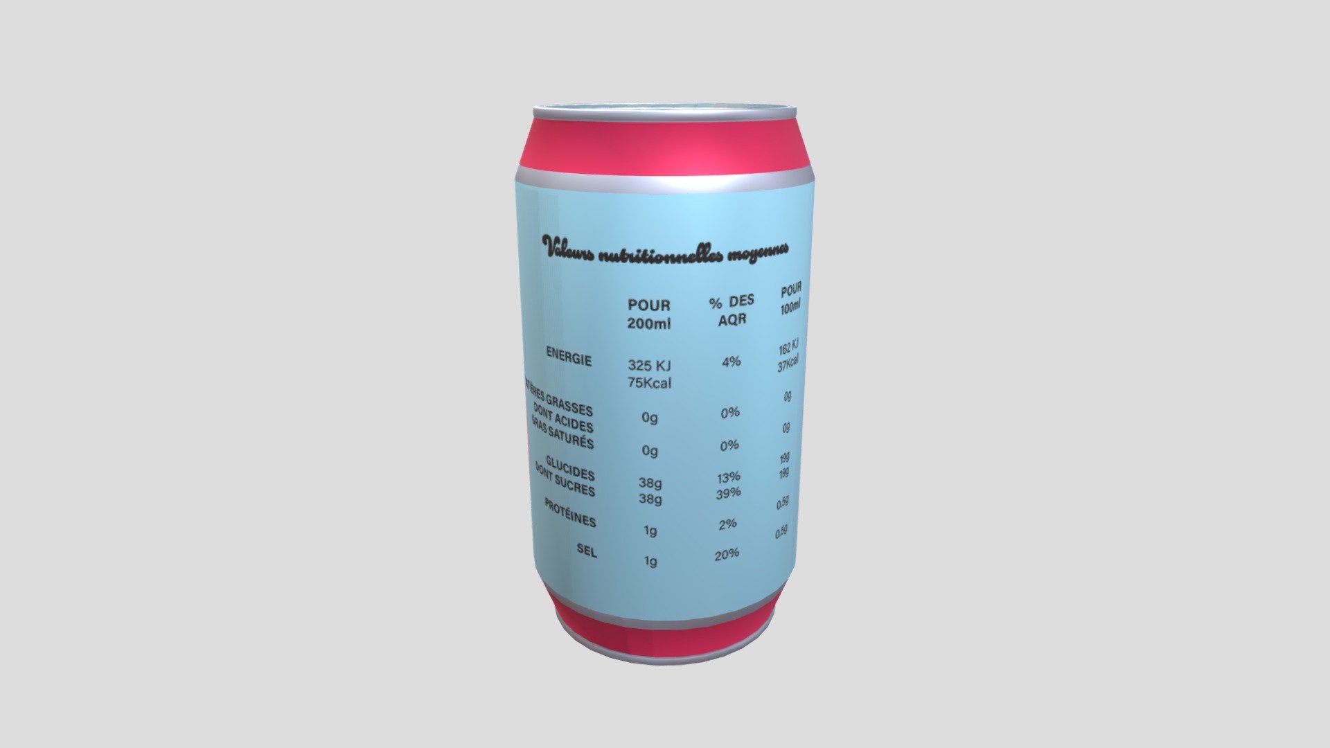 CANETTE - 3D model by RomaneDubois [513975a] - Sketchfab
