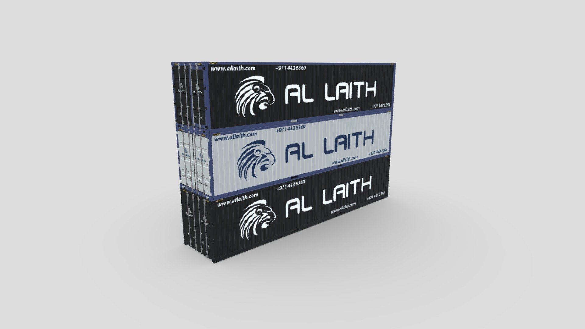 Container Branding - 3D model by The Virtulab (@the-virtulab) [5139cc2 ...