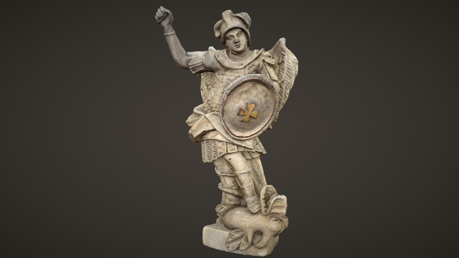 ST. MICHAEL - 3D model by MyFutureHeritage [513d0d8] - Sketchfab