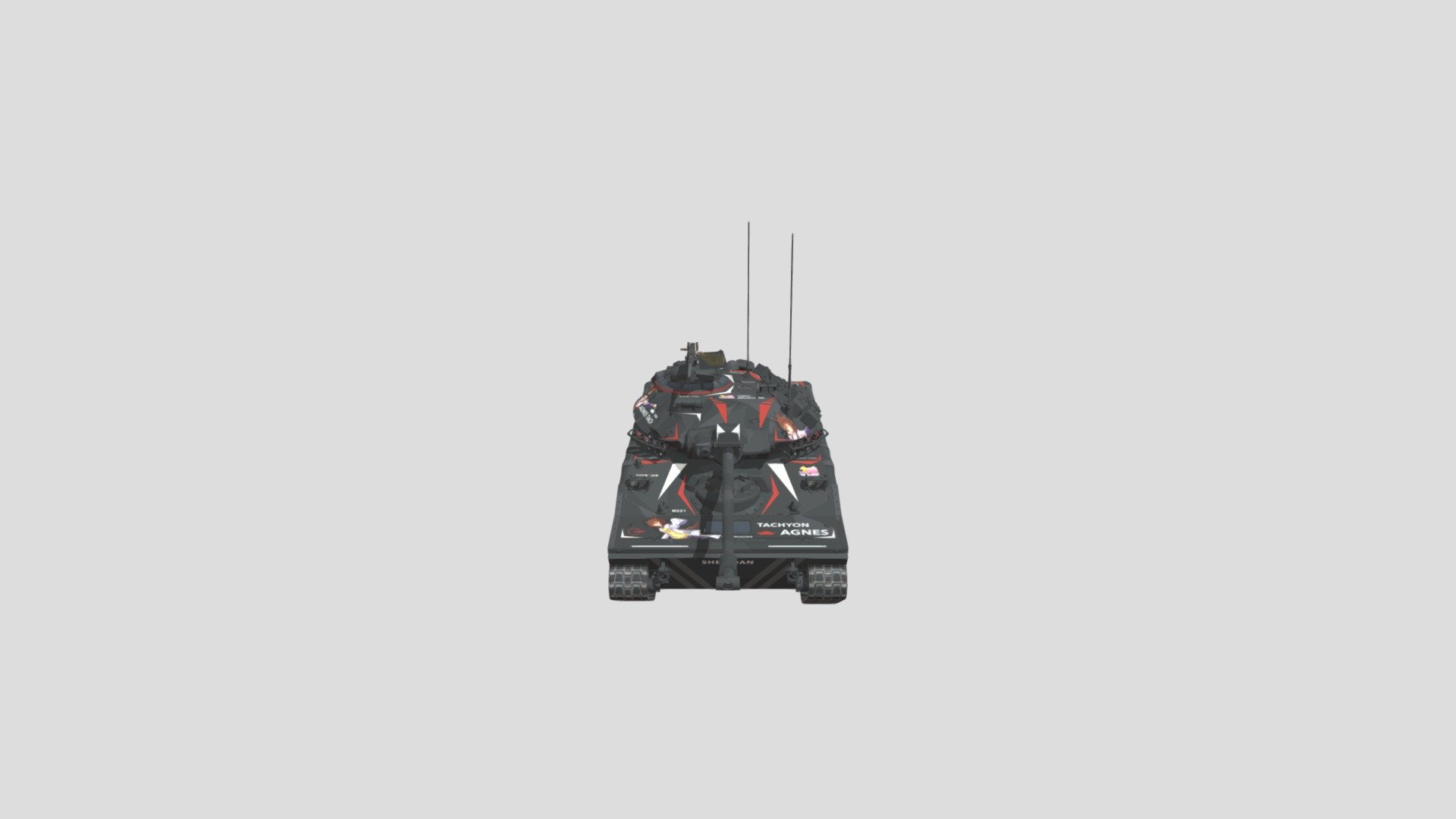M551 (76) Agnes Tachyon - 3D model by Akamywek (@kaydx74) [513d4e7 ...
