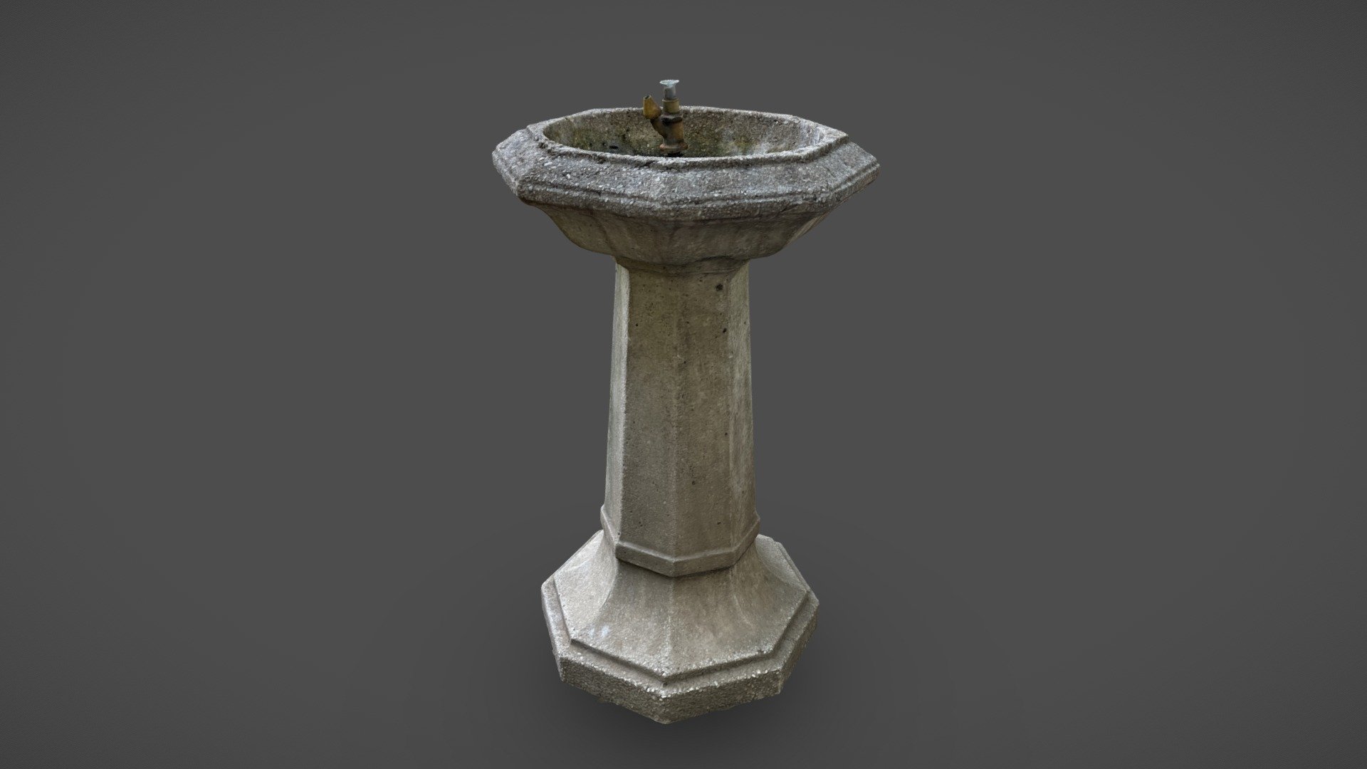 Central Park Water Fountain - Buy Royalty Free 3D model by Guillermo ...