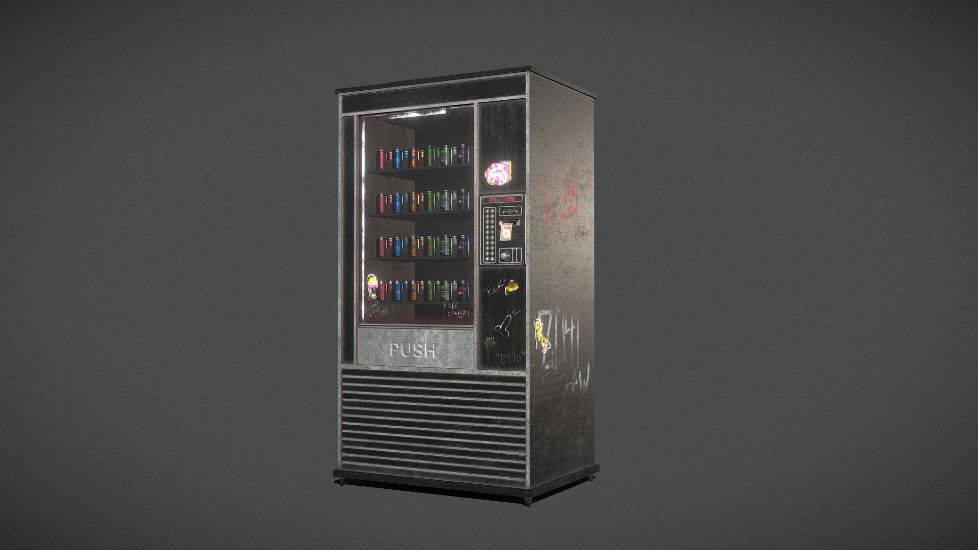 vending machine - Download Free 3D model by Maaz Saleem (@maazsaleem3d ...