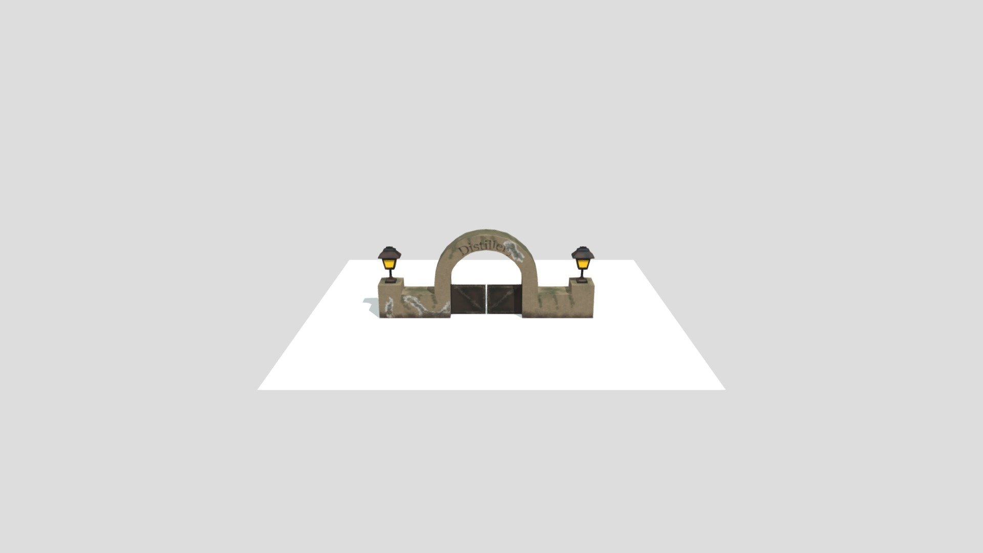 Gate Model Final - Download Free 3D model by TylerCook65 [51411cb ...