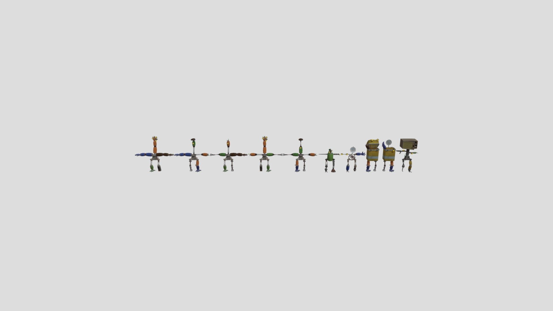 Proto Mimics - Download Free 3D model by Sr.Cake P3D (@Sr.Cake_p3d ...