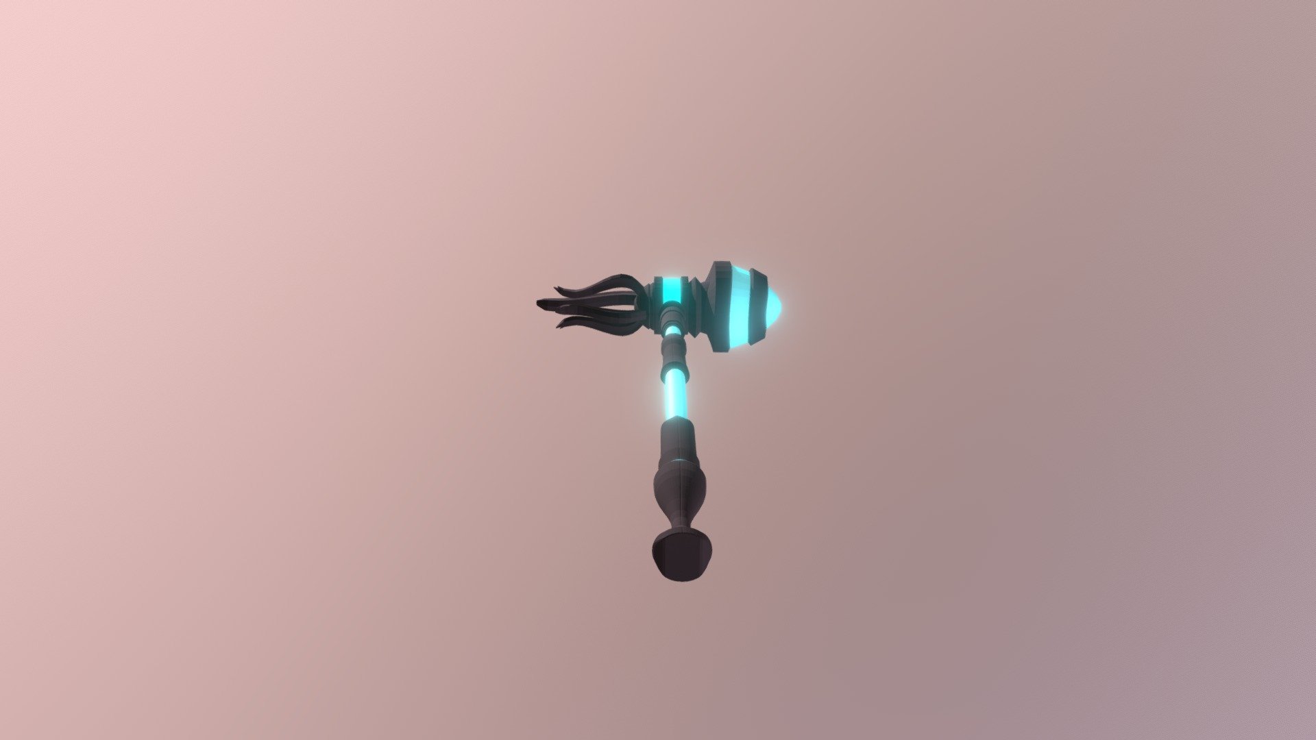 Blue Sci-fi Weapon - 3D model by Nilsa [51433c8] - Sketchfab