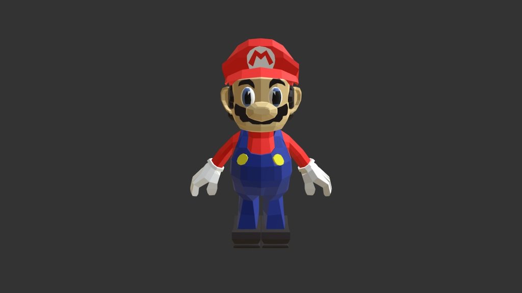 Mario Bros - 3D model by AbejaCruz [5144df4] - Sketchfab