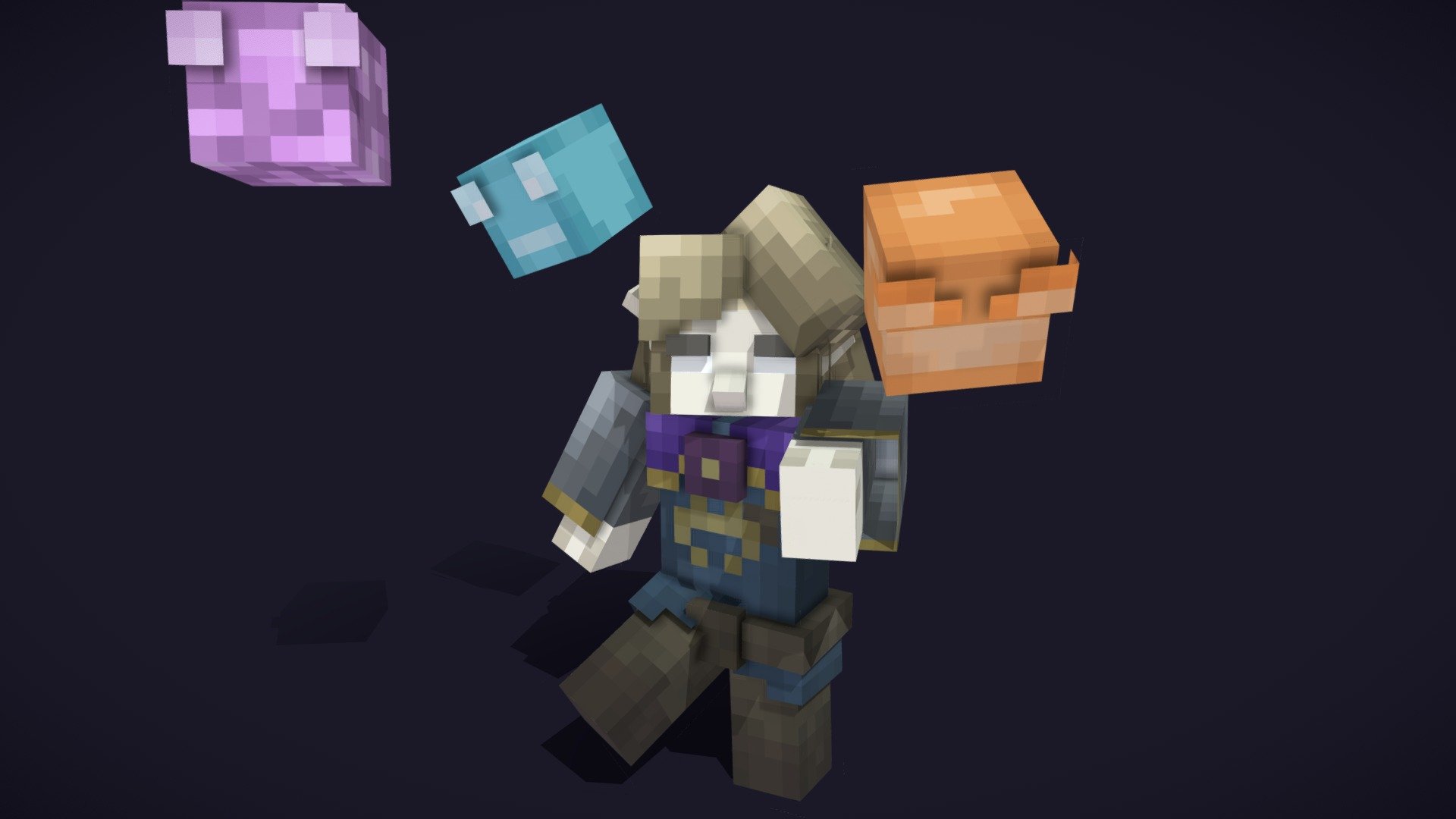 [Minecraft] - Baby Invoker - 3D model by 55 (@55dev) [51477a5] - Sketchfab
