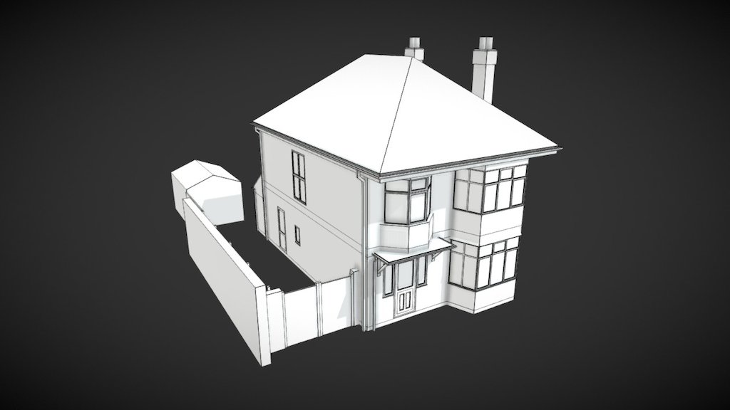 Exterior - 3D model by AspireArchitects [51494be] - Sketchfab