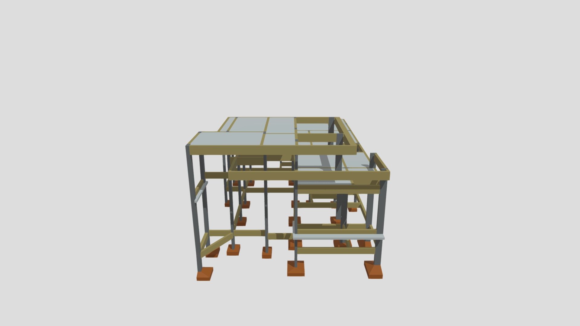 Estrutural_ Alex (Quadra G2, Lote 03) - 3D model by José coelho ...