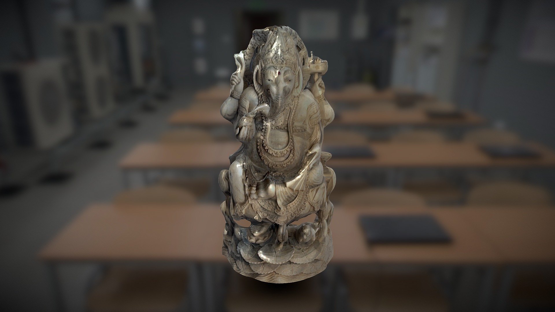 Statue room scaniverse - copy - Download Free 3D model by RelicsArt ...