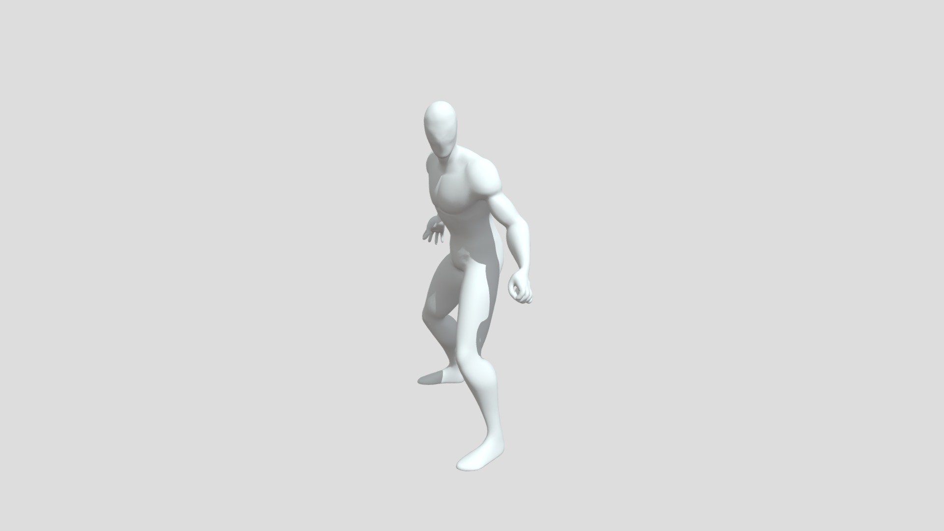 Standing Death Forward 01 - 3D model by Amsal Emersen Reke (@amsallol7 ...