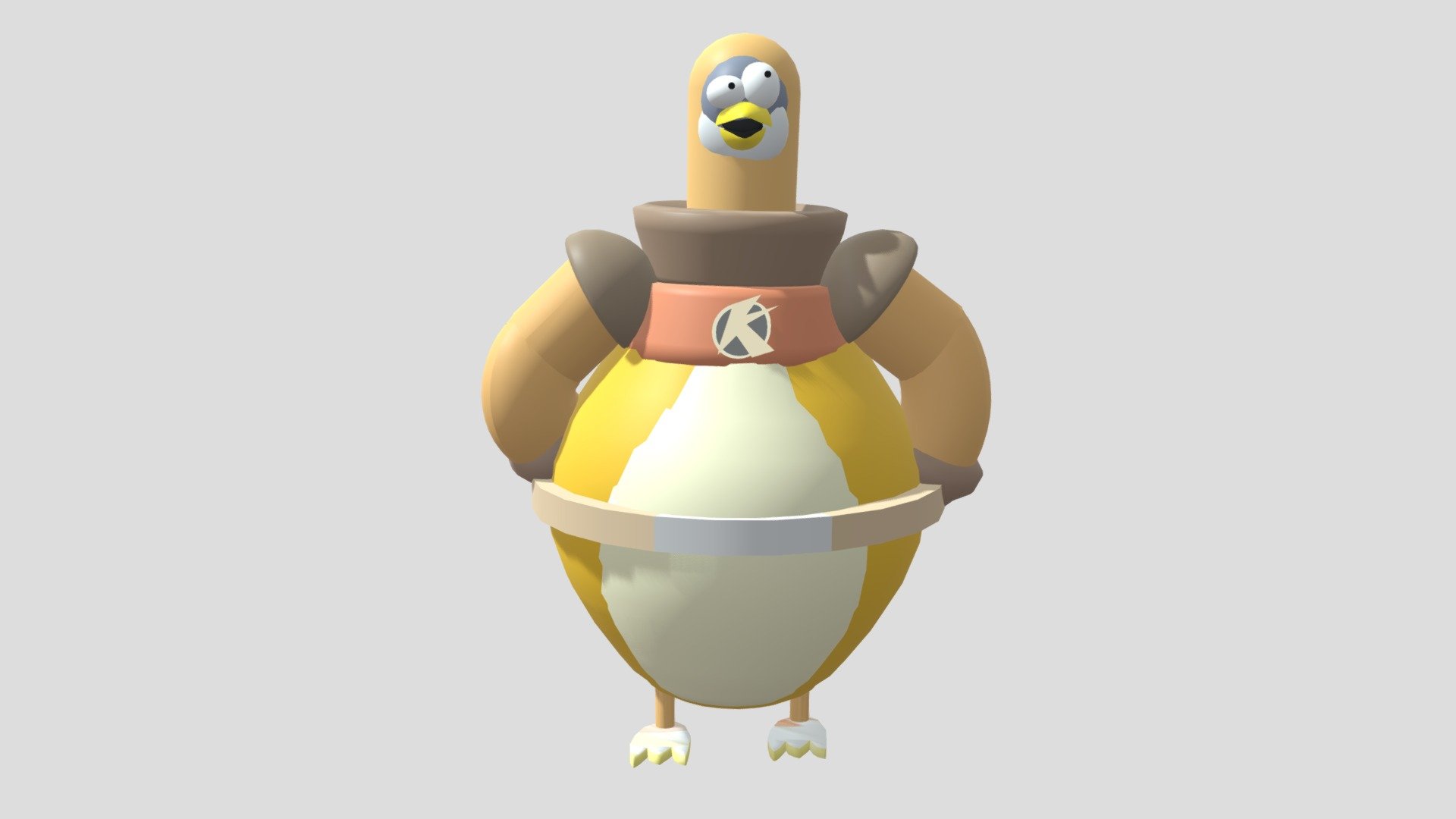 Kevin (Rigged-preview glitch gone once rendered) - Download Free 3D ...